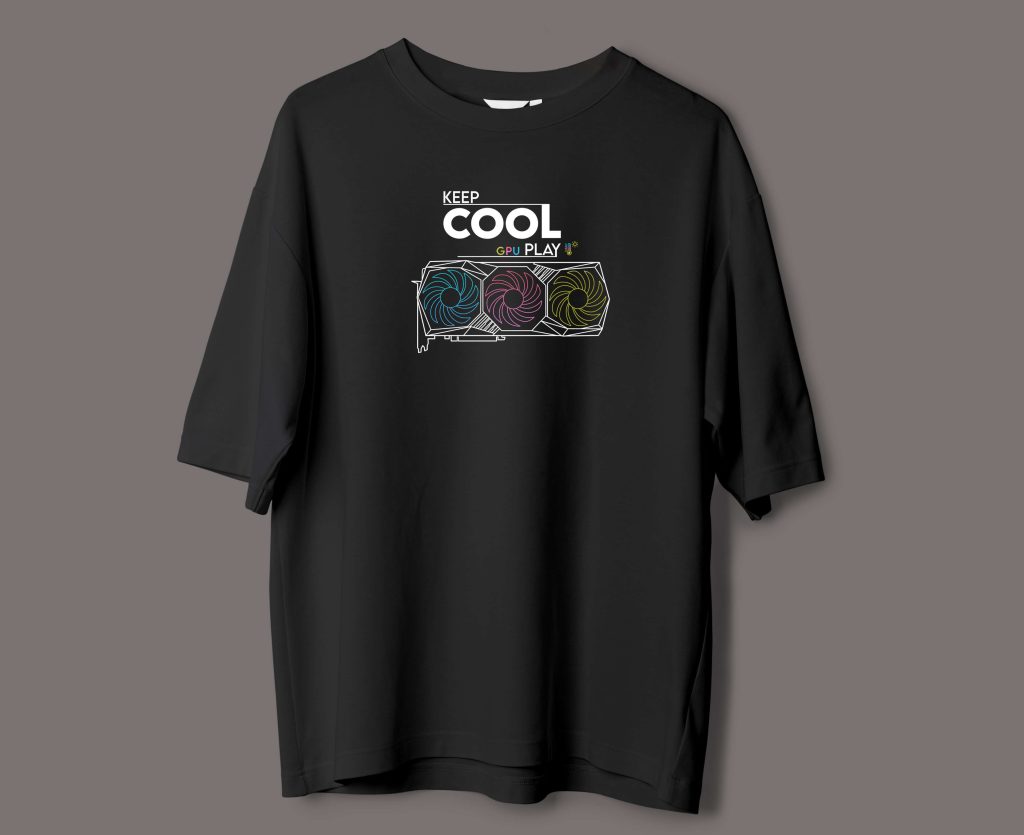 GPU Serin Oyun Sıcak Oversize Tshirt Oversize T-Shirt - Tisbro.com